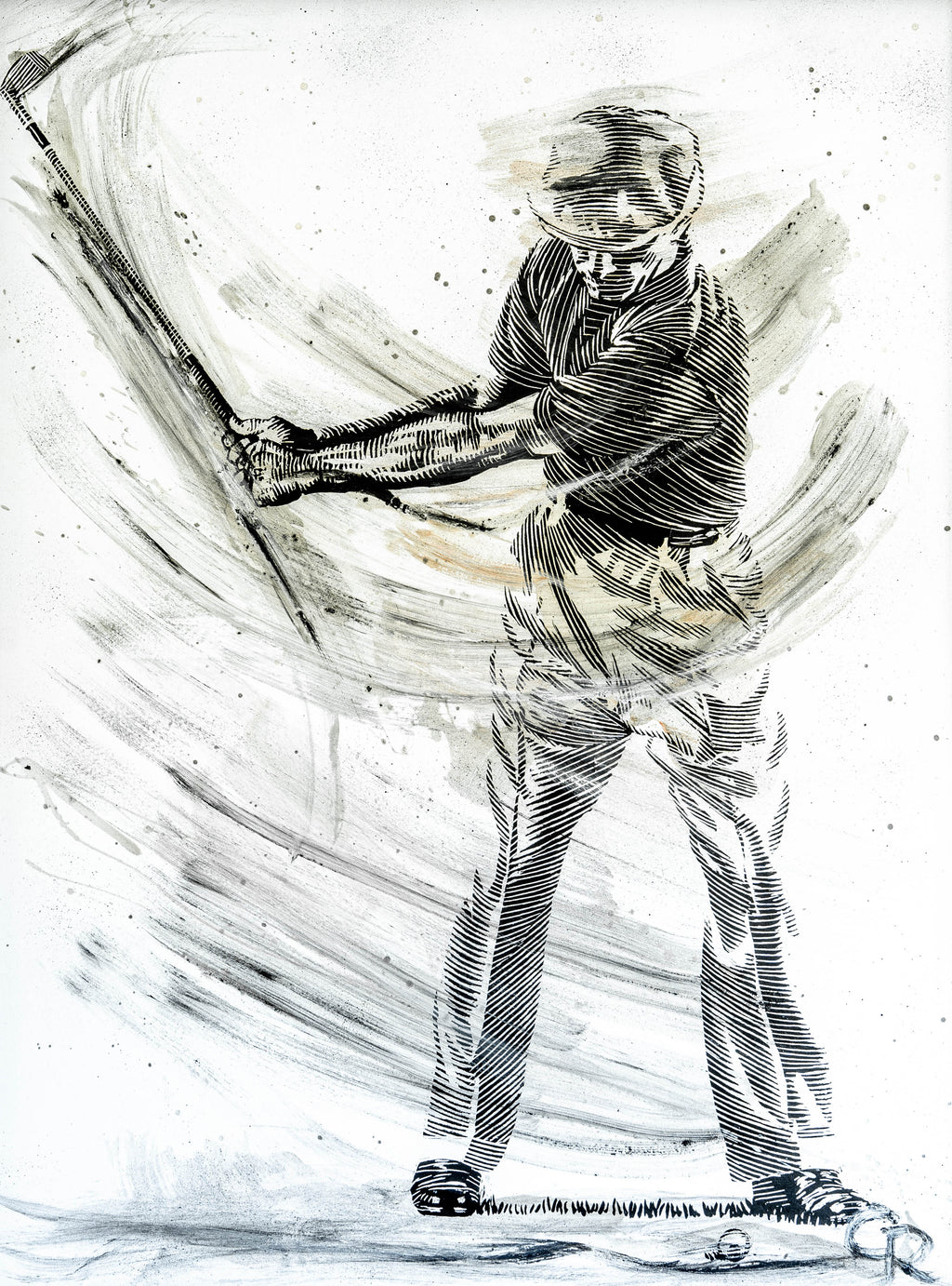 "Transition" Ben Hogan Poster – Pop Art CR